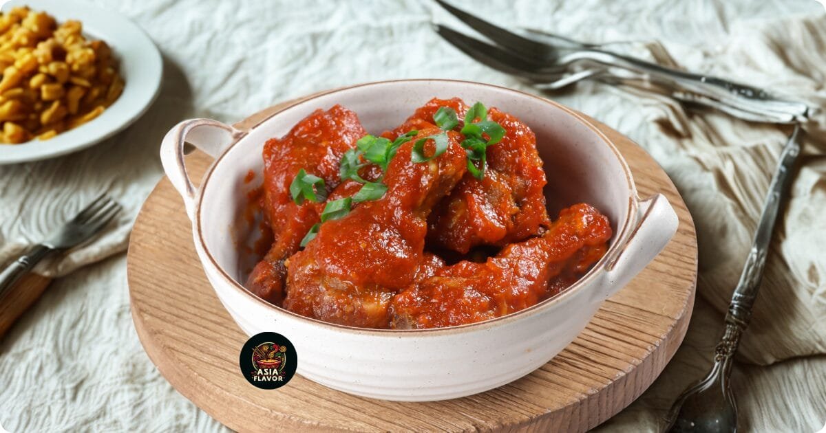 Ayam Masak Merah: Malay Red Chicken - Taste of Asia Flavor
